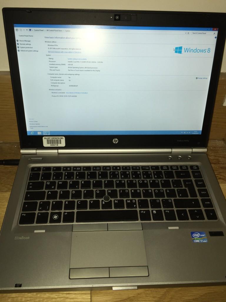 HP EliteBook 8470P up for auction | Managed IT Services, Managed IT ...